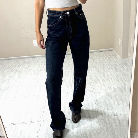 Zara | Jeans | Zara Loose Fit Boot Cut Jeans | Poshmark